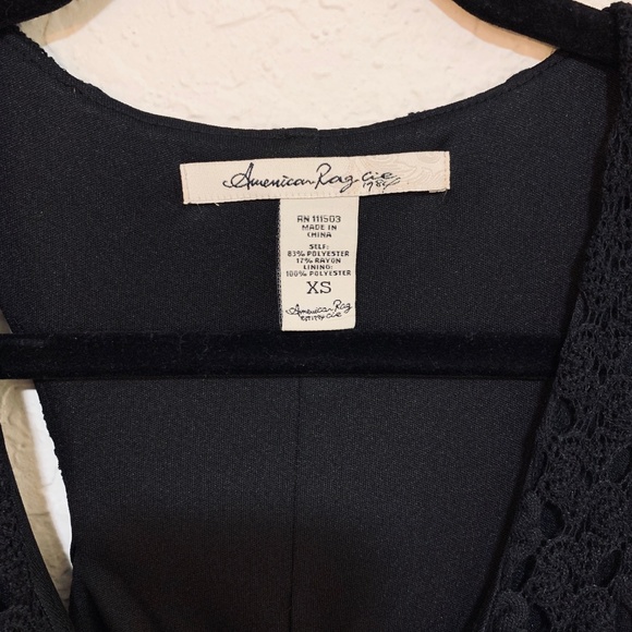 American Rag | Dresses | American Rag Black Boho Crochet Dress | Poshmark